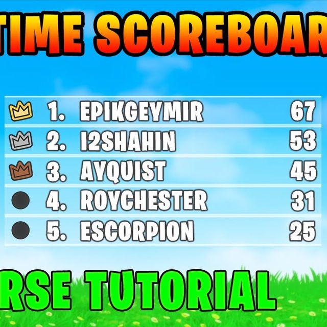 How to Make A Realtime Scoreboard Device in UEFN | Community tutorial