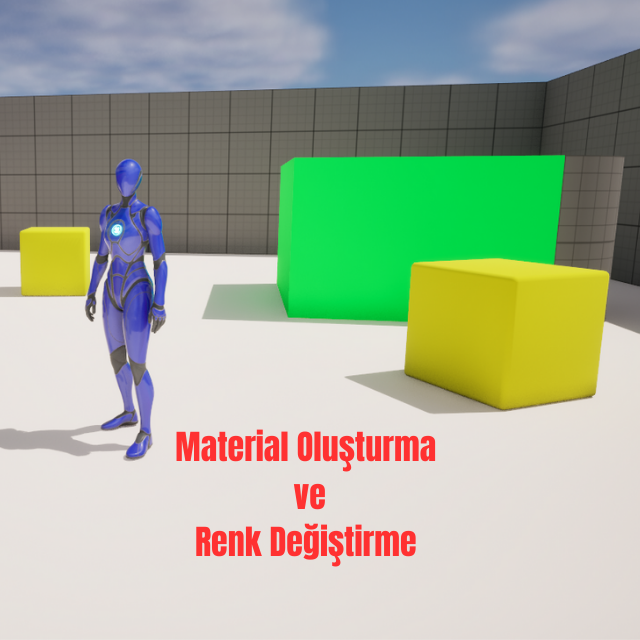Material Oluşturma ve Renk Değiştirme | Community tutorial