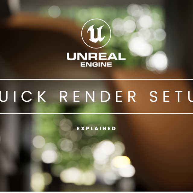 quick render setup for interior scenes | Community tutorial