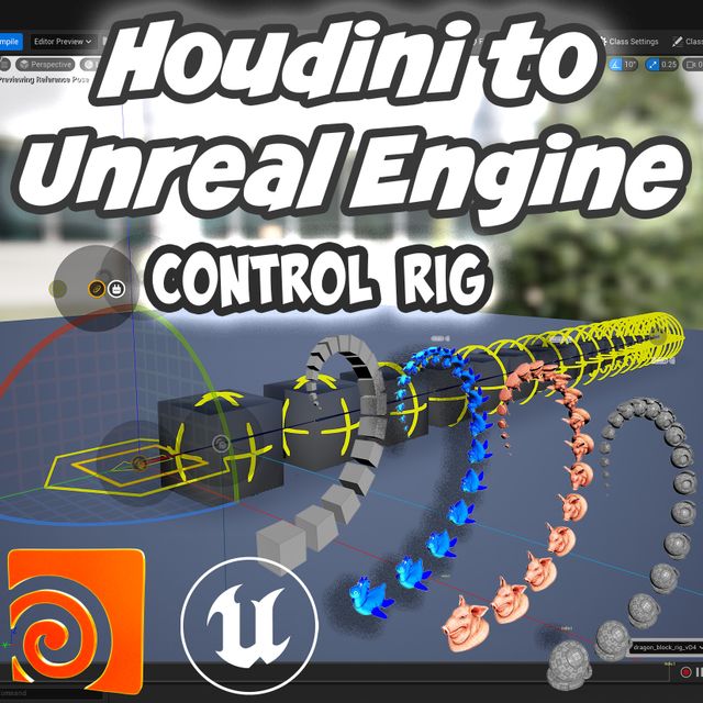 Houdini to Unreal Engine Control Rigs: Why your Joints aren't working? | Community tutorial