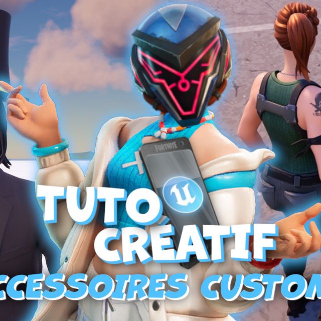 CRÉER DES ACCESSOIRES CUSTOM POUR SES SKINS FORTNITE ! | Community tutorial
