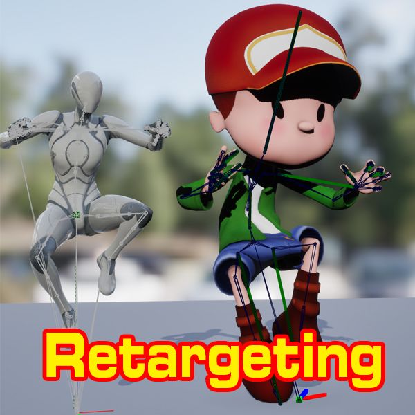 Retargeting Custom Characters with IK Rig ( Motion Matching) in Unreal Engine 5.70 | Community ...