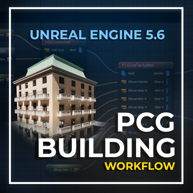 Unreal Engine 5.6: Intermediate PCG Building System Tutorial | Community tutorial