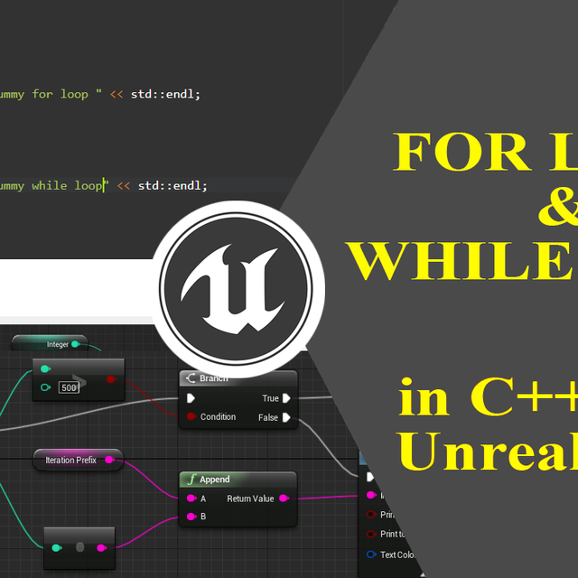 4. Loop types | Introduction to C++ | Unreal 5.3 C++ | Community tutorial