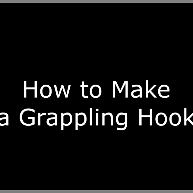 How to Make a Grappling Hook | Community tutorial