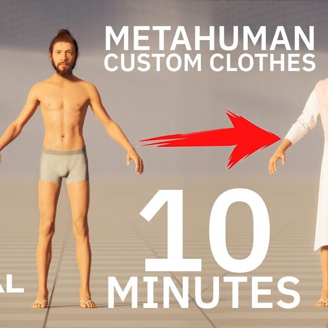 Custom Clothes for Metahumans (Blender 3.+, MarvelousDesigner, Ue5) | Community tutorial
