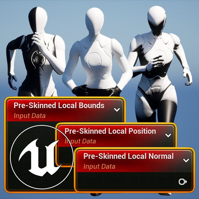 Pre-Skinned Nodes EXPLAINED! Unreal Engine Materials | Community tutorial Pre-Skinned Nodes EXPLAINED! Unreal Engine Materials | Community tutorial