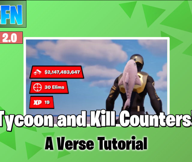Tycoon Resource/Kill Counter UI in Verse | Community tutorial