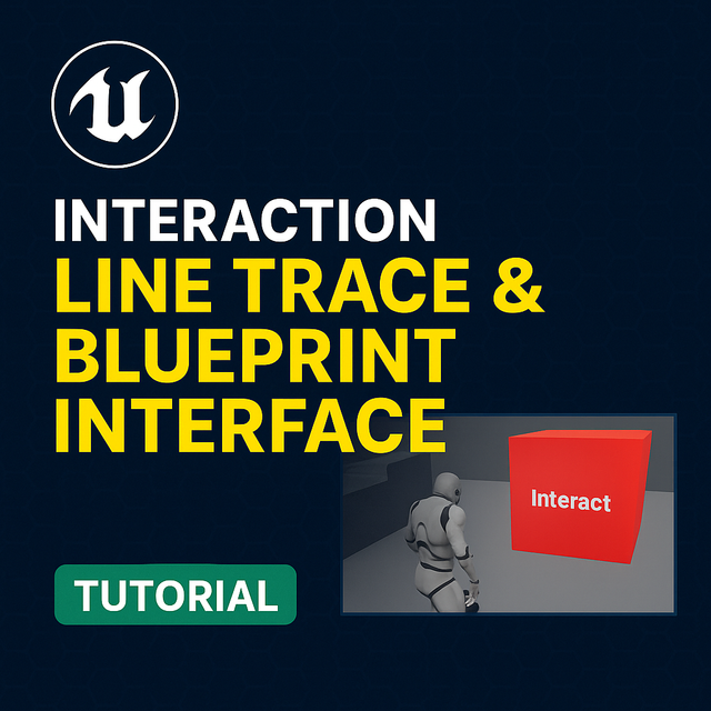 Unreal Engine 5: Interaktion mit Line Trace + Interface einfach erklärt | Community tutorial