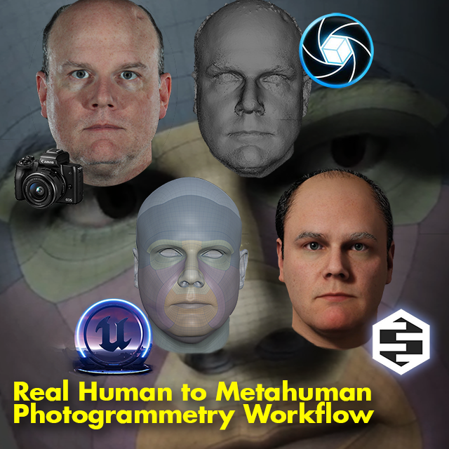 Real Human to Metahuman Photogrammetry Workflow | Community tutorial