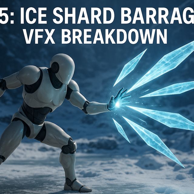 Unreal Engine 5 Niagara - Create EPIC Ice Shards Barrage Tutorial ...