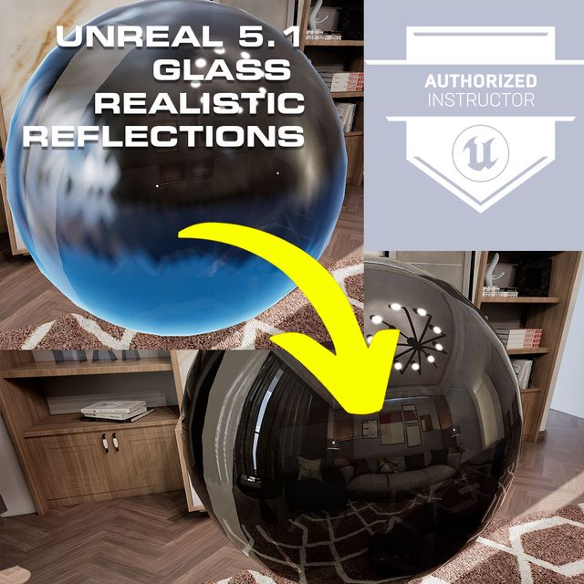 Unreal 5.1 Tutorial - Realistic Translucent Reflections | Community tutorial