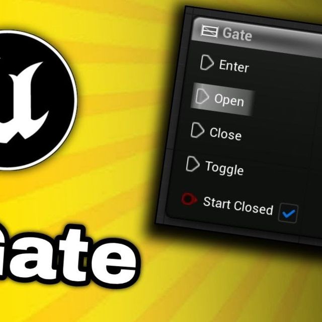 Unreal Engine 5 Gate Blueprint Code | Easy Tutorial for Beginners! # ...