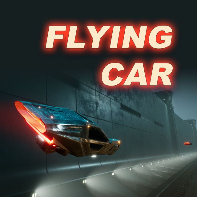 Cyberpunk Flying Car | Community tutorial