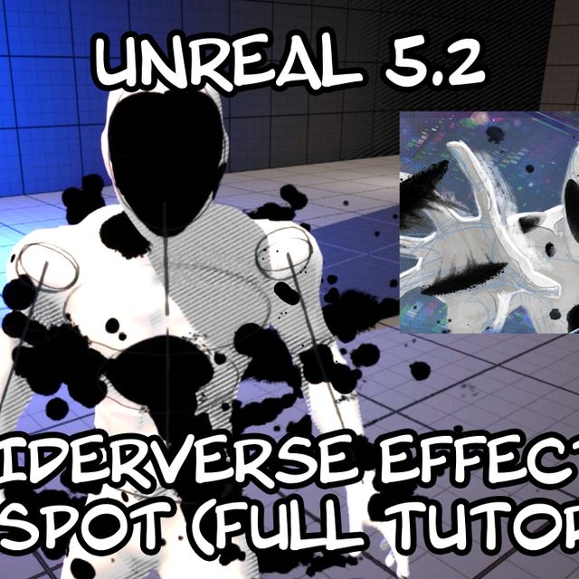 Unreal 5.2 - More Spiderverse inspired effects: The Spot (FULL TUTORIAL) | Community tutorial