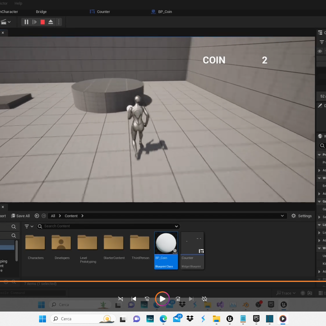 Unreal Engine: How to create a coin counter and display text based on events (ENG) | Community ...
