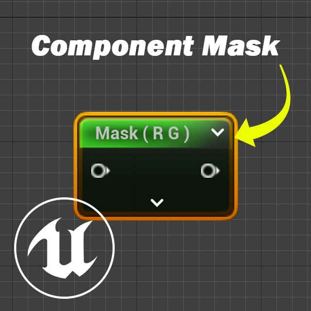 Component Mask Node EXPLAINED! Unreal Engine Materials | Community tutorial
