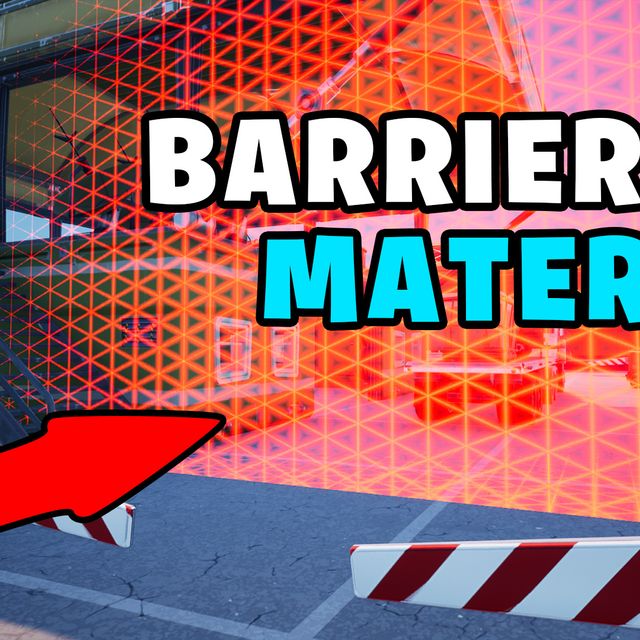 Create Cool Custom Barrier Material - UEFN Tutorial | Community tutorial Create Cool Custom Barrier Material - UEFN Tutorial | Community tutorial