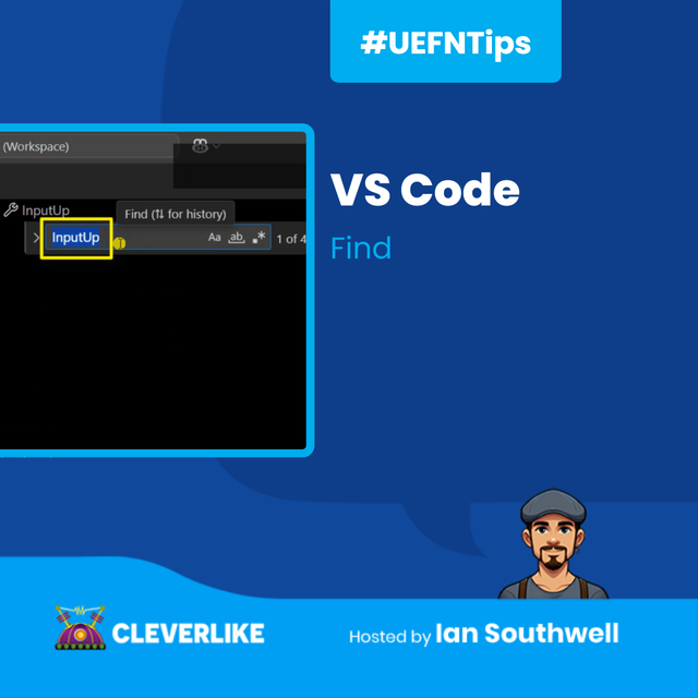 VS Code - Find | Community tutorial
