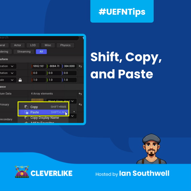 Shift Copy Paste | Community tutorial