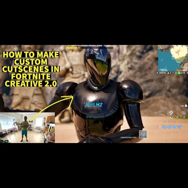How to Mocap your own custom cutscenes for Fortnite Creative 2.0 ...